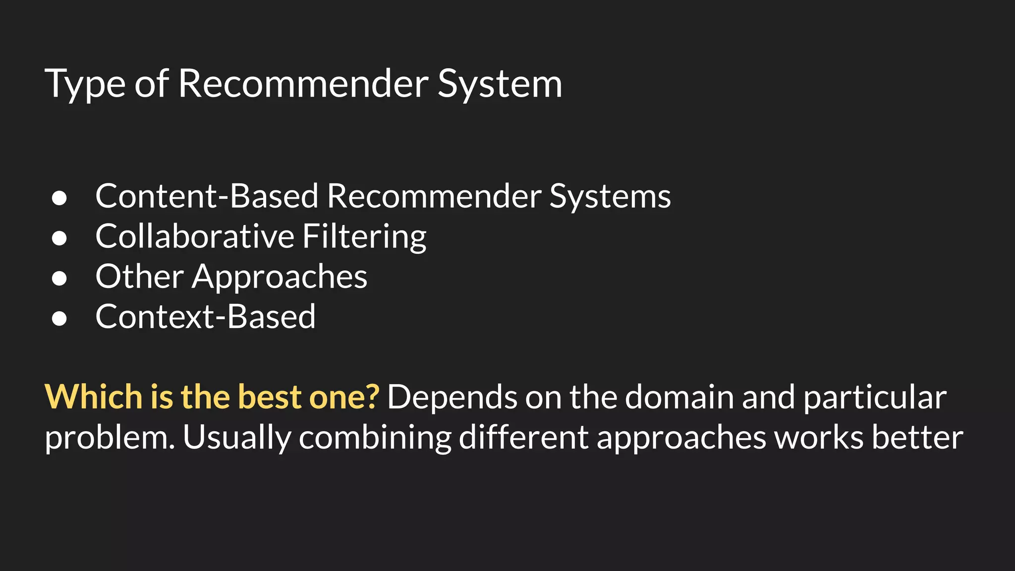 Introduction to recommender systems | PPT