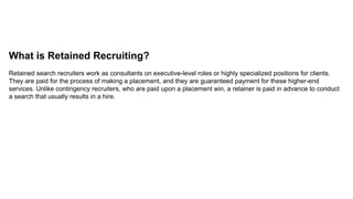 Introduction to recruitment industry | PPTX