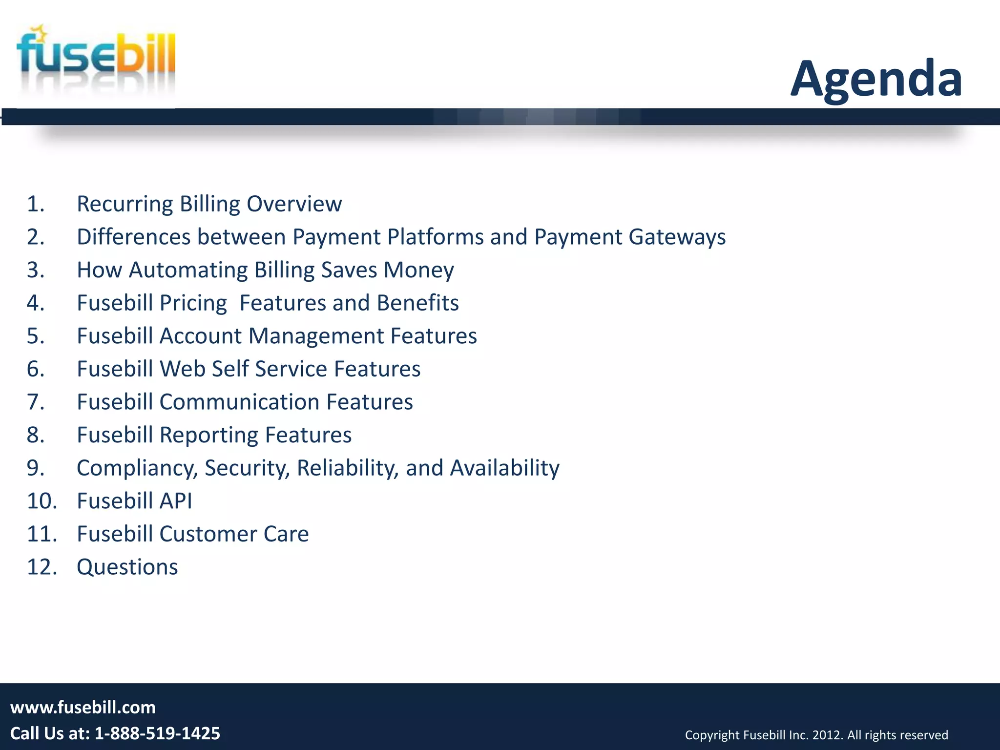 Introduction to recurring billing | PPTX