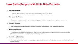 Introduction to Redis and its features.pptx | Databases | Computer Software and Applications