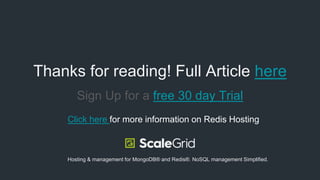 Introduction to Redis Data Structures