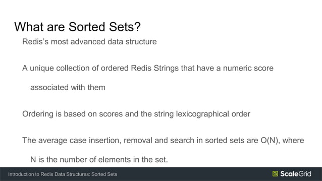 Introduction to Redis Data Structures: Sorted Sets | PPT Introduction to Redis Data Structures: Sorted Sets | PPT