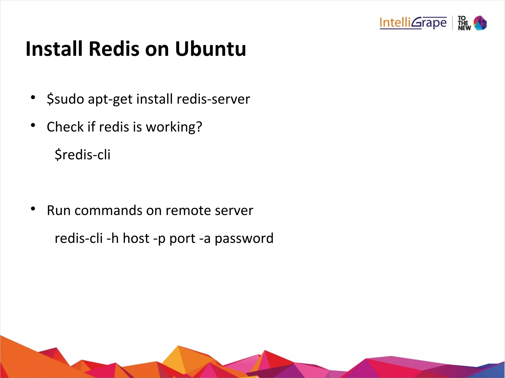 Introduction to redis | PPT