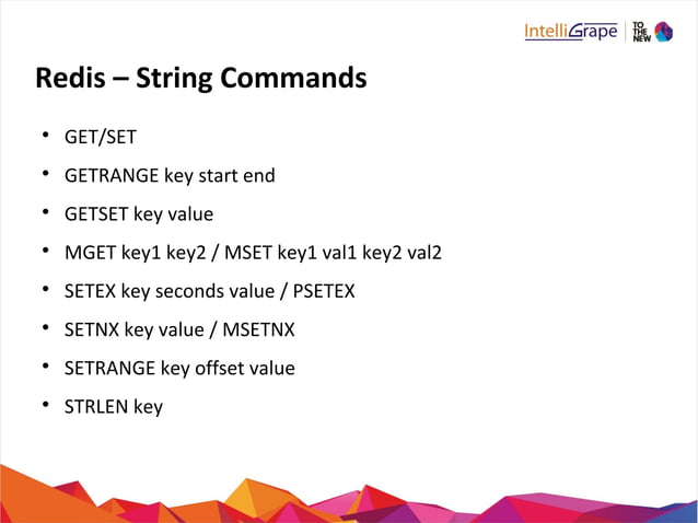 Introduction to redis | PPT