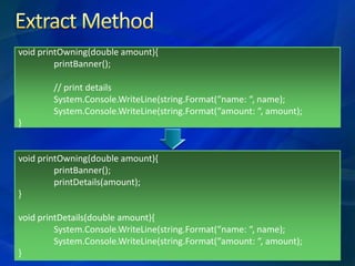 Introduction to Refactoring | PPT