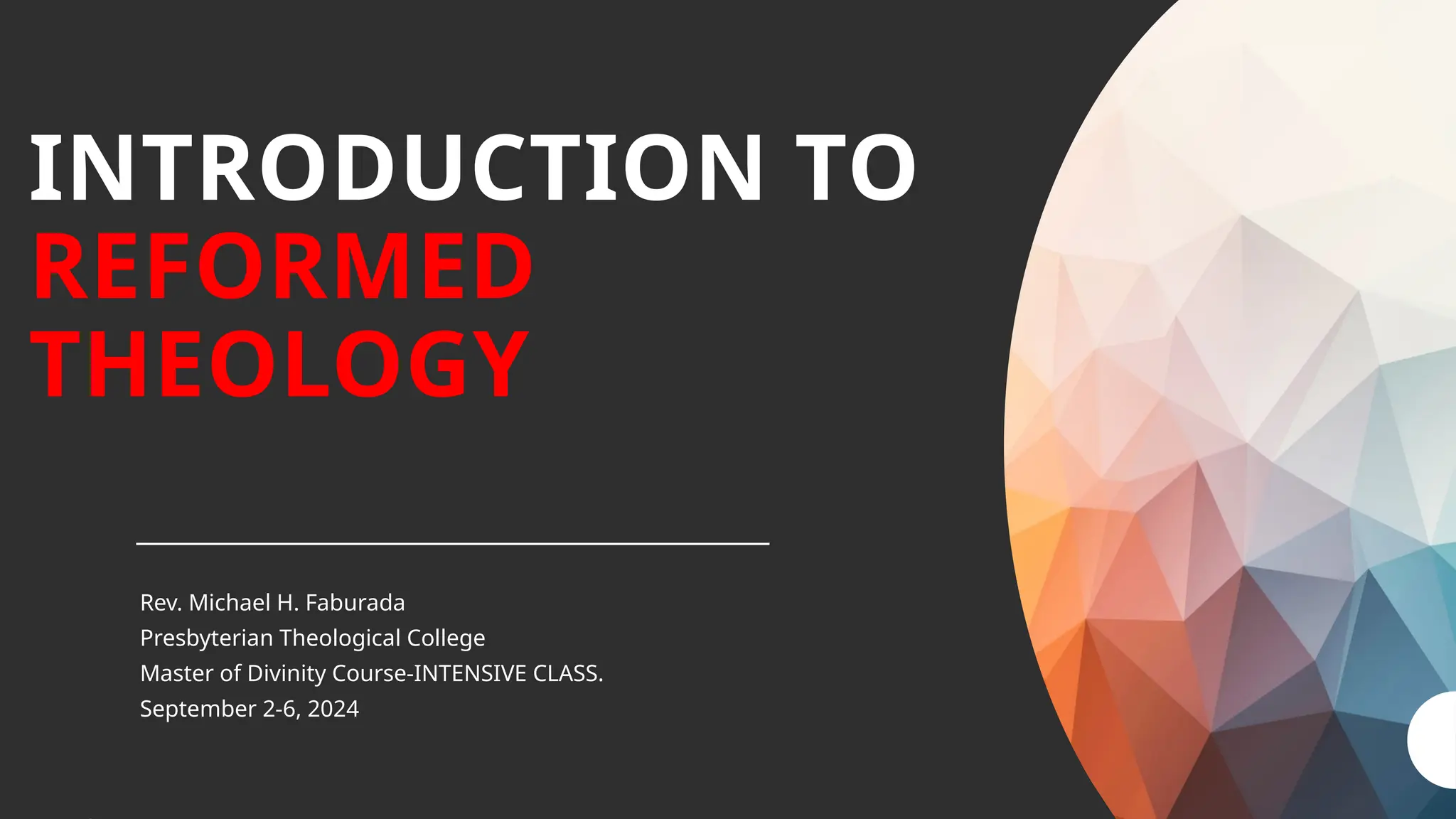 Introduction to Reformed Theology-1.pptx