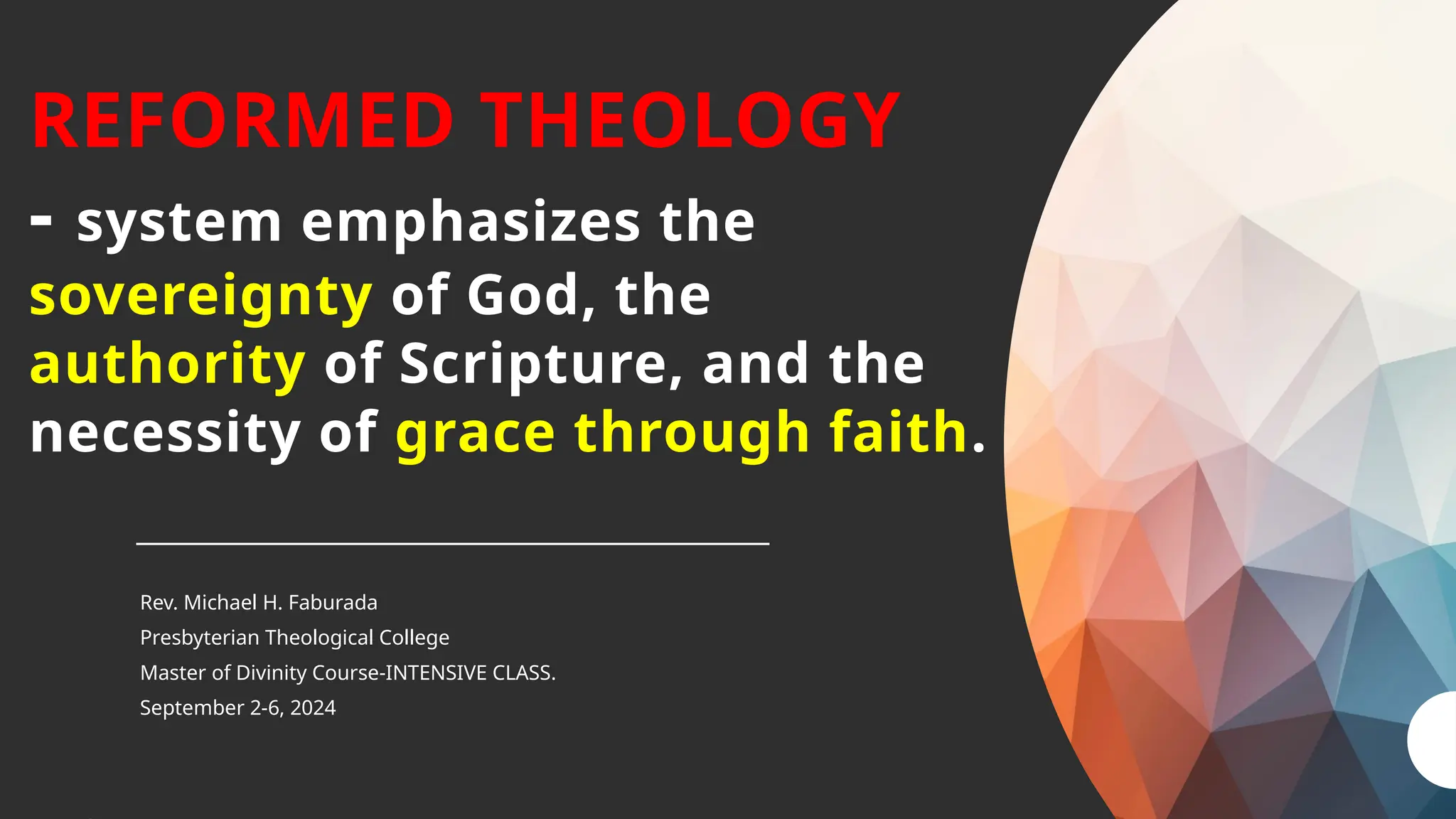 Introduction to Reformed Theology-1.pptx
