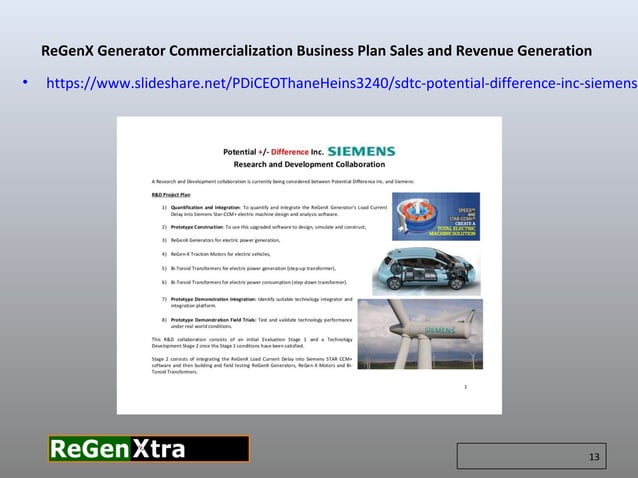Introduction to ReGenX Generator Innovations & Commercialization ...