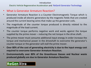 Introduction to ReGenX Generator Innovations & Commercialization ...