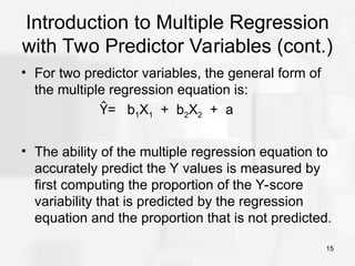 Introduction to Regression analysis .ppt