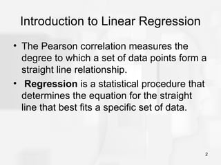 Introduction to Regression analysis .ppt