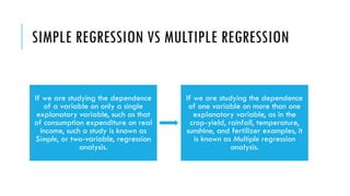 Introduction to Regression Analysis | PPT