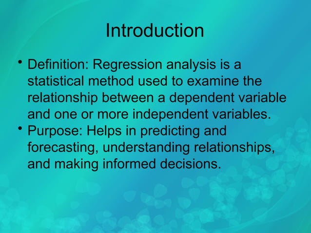Introduction to Regression Analysis.pptx
