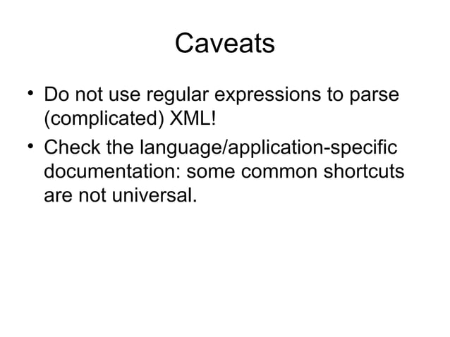 Introduction to regular expressions | PPT