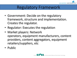 Introduction to telecom regulation | PPTX