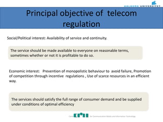 Introduction to telecom regulation | PPTX
