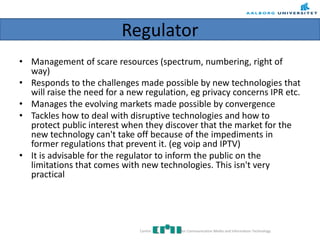 Introduction to telecom regulation | PPTX