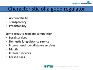 Introduction to telecom regulation | PPTX