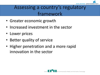 Introduction to telecom regulation | PPTX