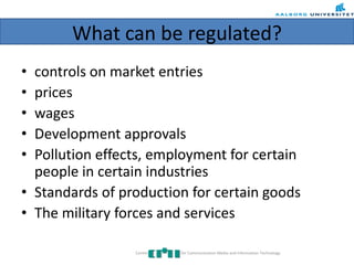 Introduction to telecom regulation | PPTX