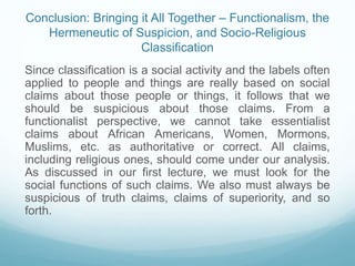 Introduction to Religious Studies - Week 2 Lecture Slides - Religion ...