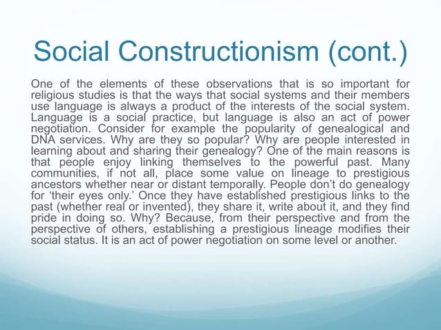 Introduction to Religious Studies - Week 2 Lecture Slides - Religion ...