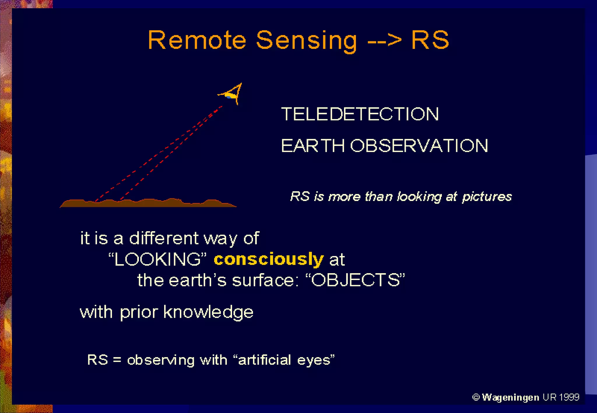 Introduction to remote sensing | PPT | Chemistry | Science