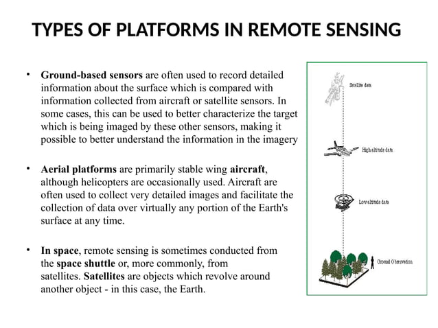 Introduction to basics of Remote sensing | PPTX