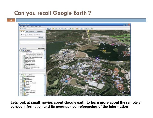 Introduction to remote sensing and gis