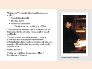 Introduction to renaissance period and architecture | PDF