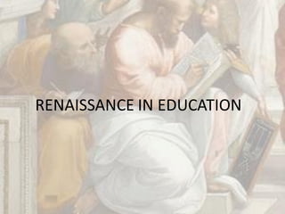 Introduction to renaissance period and architecture | PDF