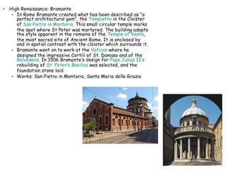 Introduction to renaissance period and architecture | PDF