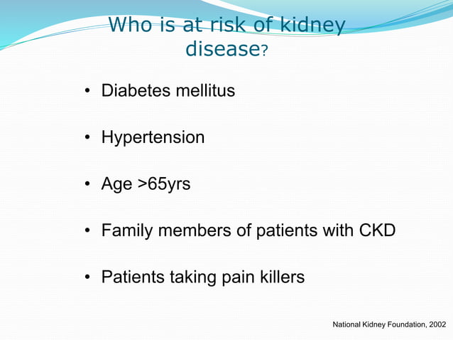 Introduction to renal failure and dialysis | PPTX | Blood Disorders ...