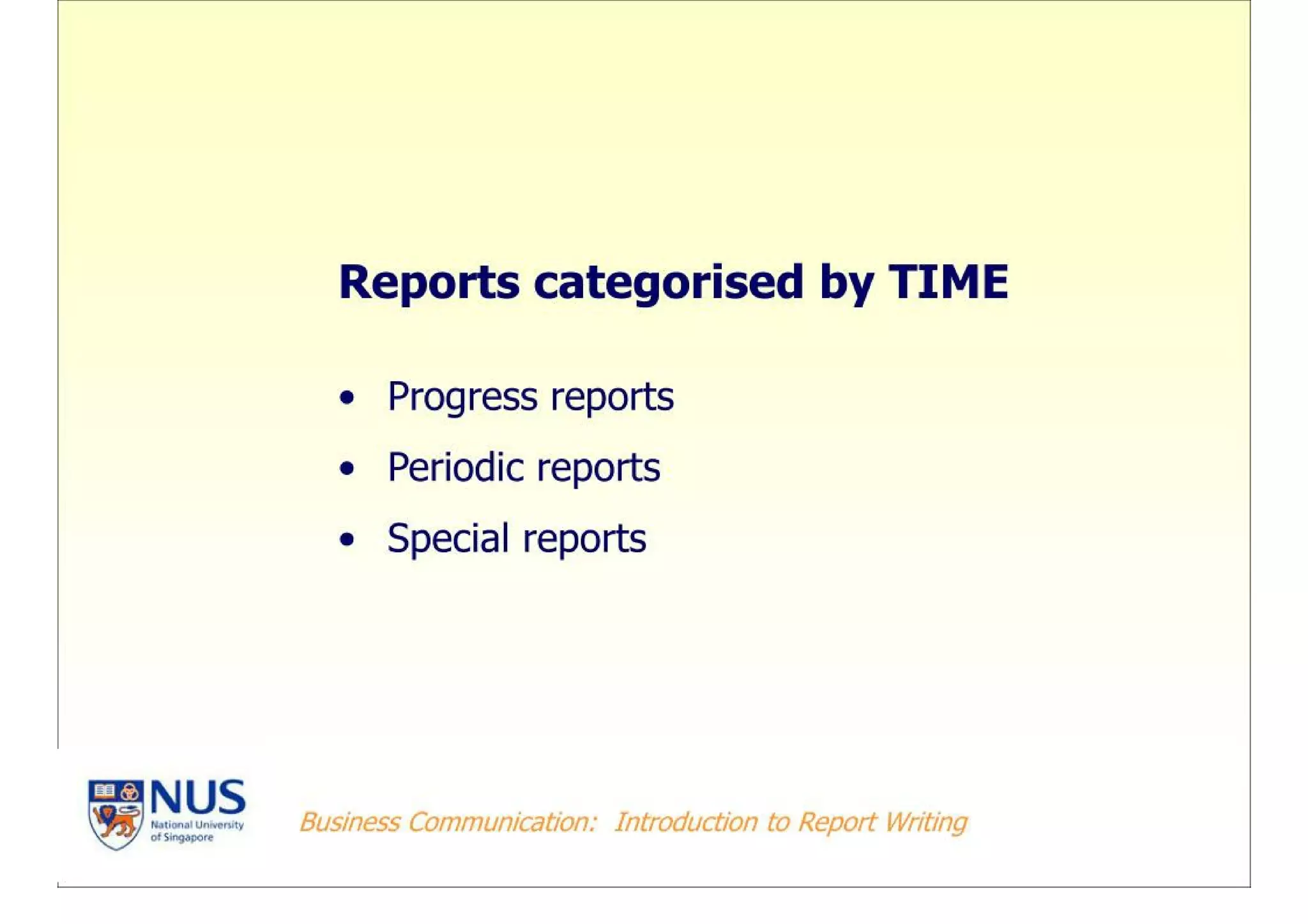 Introduction To Report Writing | PDF