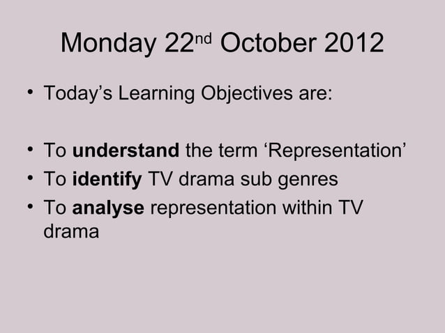 Introduction to representation revised ad1 | PPT