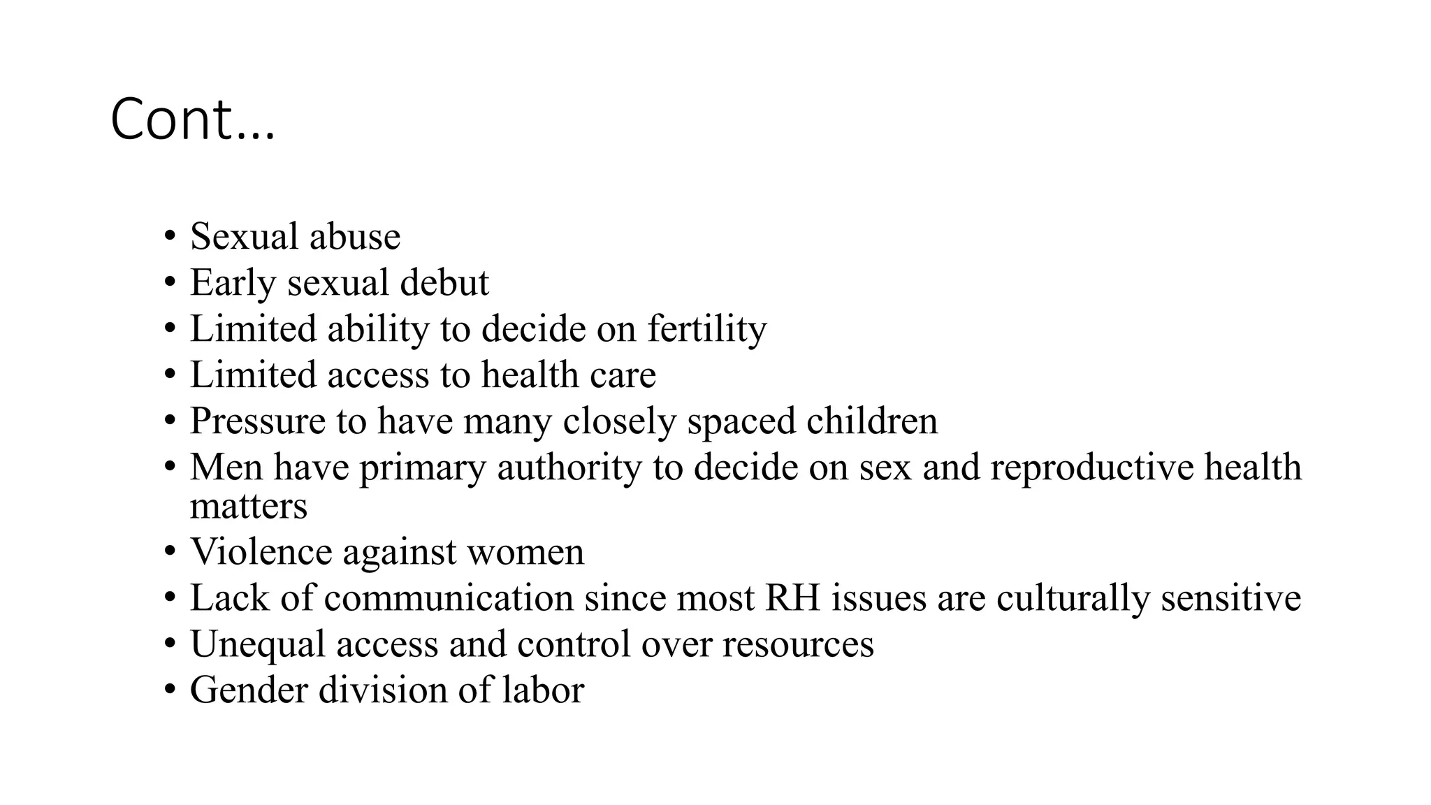 Introduction To Reproductive Health.pptx