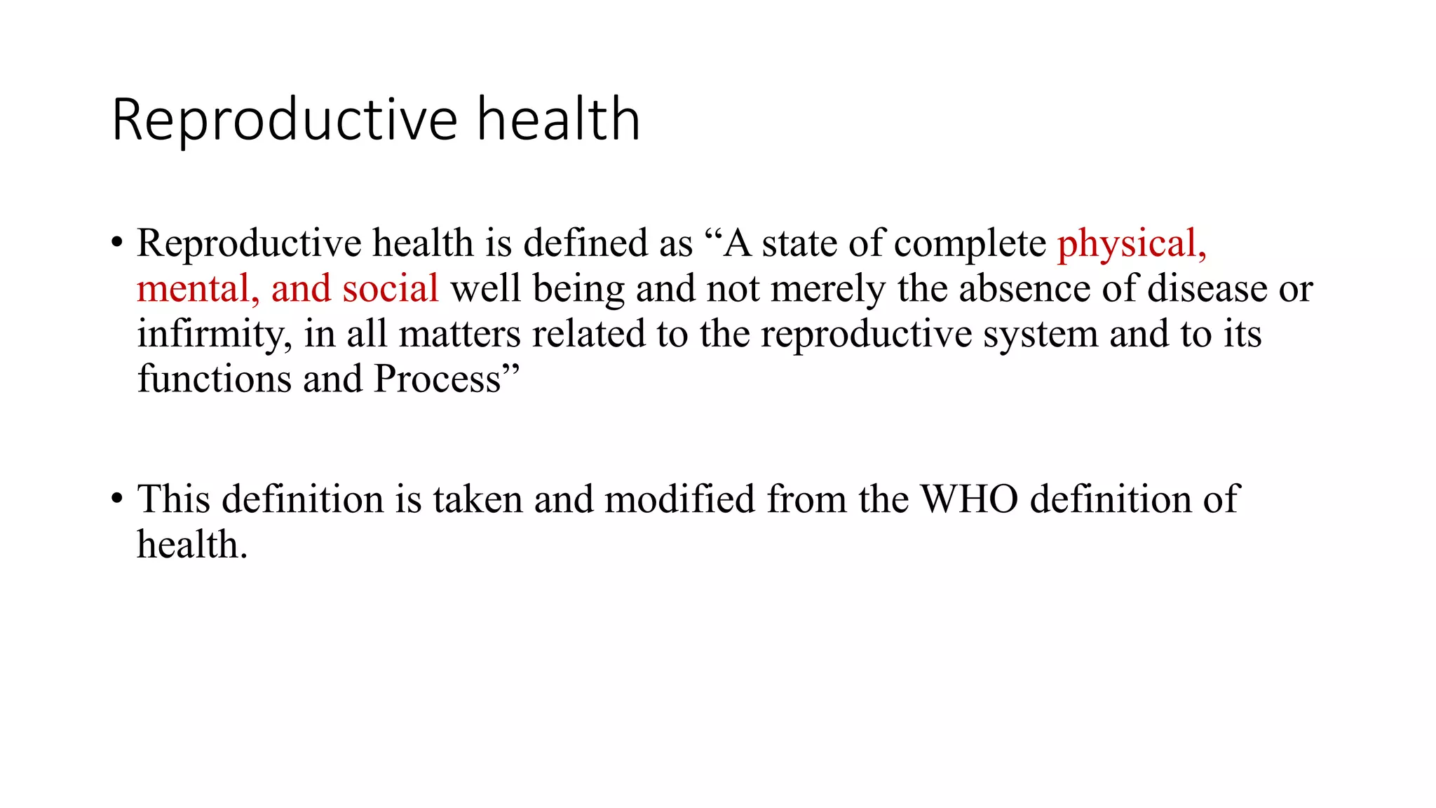 Introduction To Reproductive Health.pptx