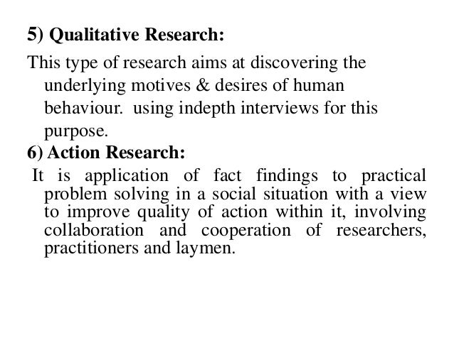 Introduction to research