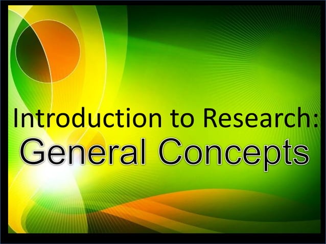 Introduction to Research | PDF