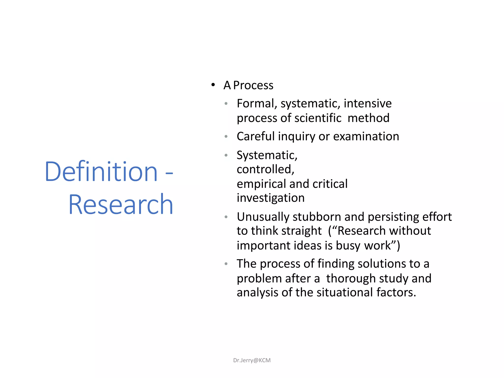Introduction to Research Methodology | PDF