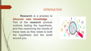 Introduction to research | PPTX