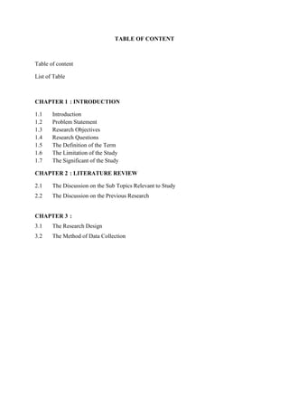 Introduction to research draft | PDF