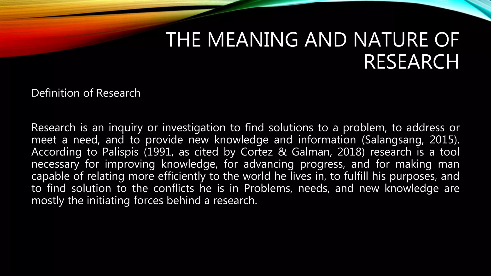 Introduction to research concepts | PPTX | Biological Sciences | Science