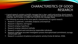 Introduction to research concepts | PPTX