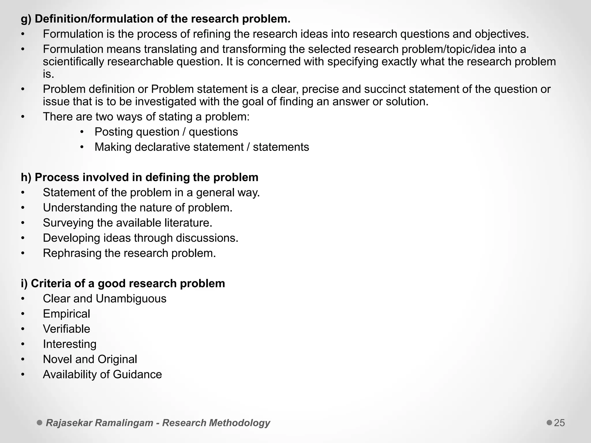 Introduction to research methodology | PPTX | Science