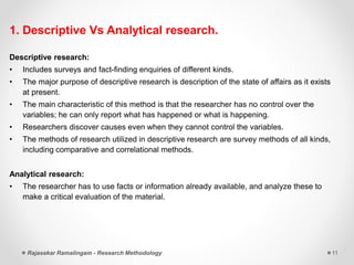 Introduction to research methodology | PPTX