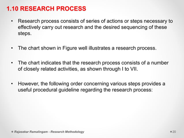 Introduction to research methodology | PPTX | Science