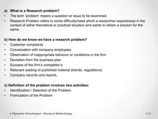 Introduction to research methodology | PPTX