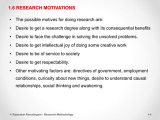 Introduction to research methodology | PPTX