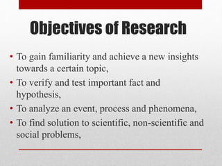 Introduction to Research Methodology | PPT